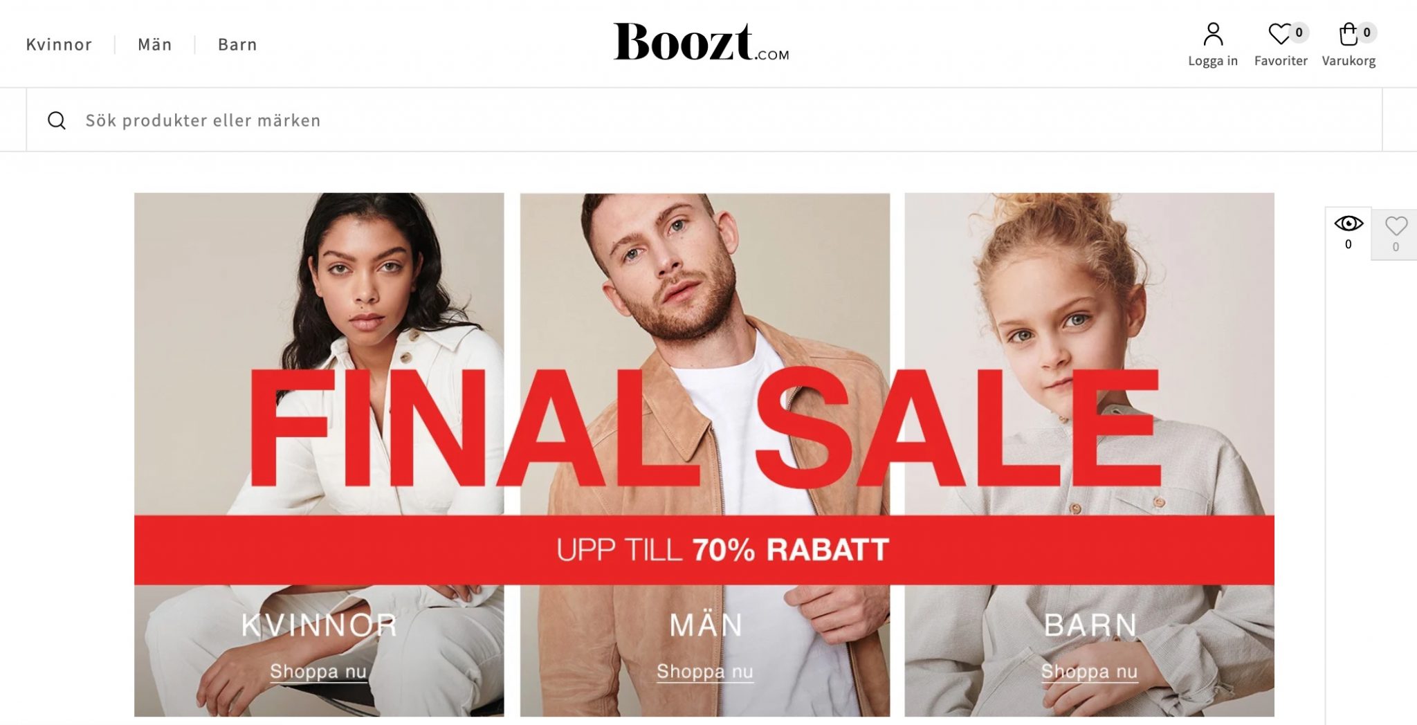 Boozt Rabattkod (juni 2024) - Rabattkodsidan