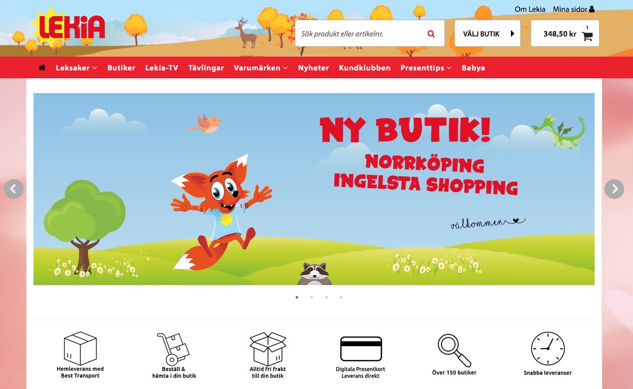 Lekia Rabattkod (december 2025) - Rabattkodsidan